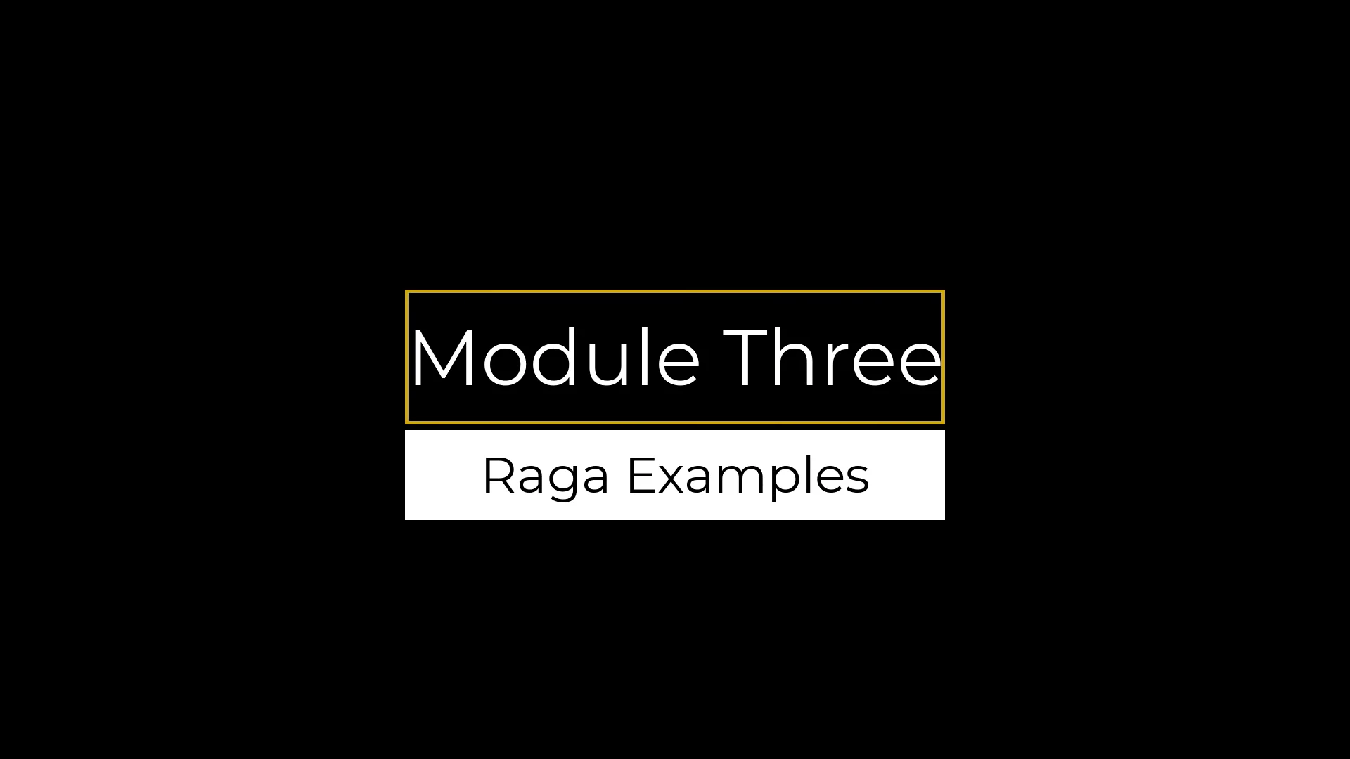 3-3 Raga Examples on Vimeo