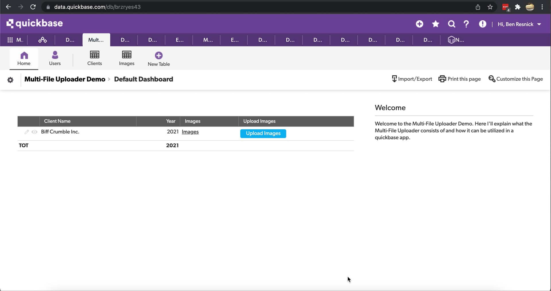 Multi-File Uploader demo draft on Vimeo