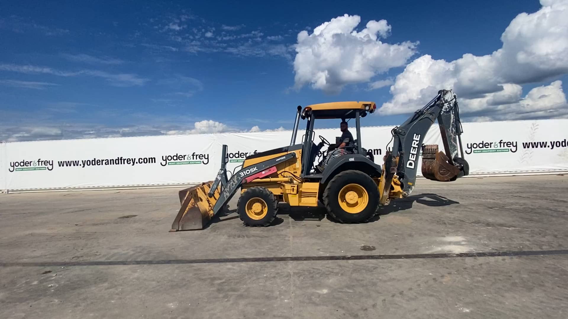 John Deere 310SK Backhoe Loader - Y&F - Florida Nov 22 on Vimeo