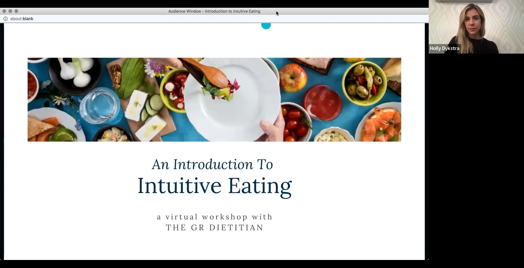 Introduction to Intuitive Eating Workshop 10-14-22 on Vimeo