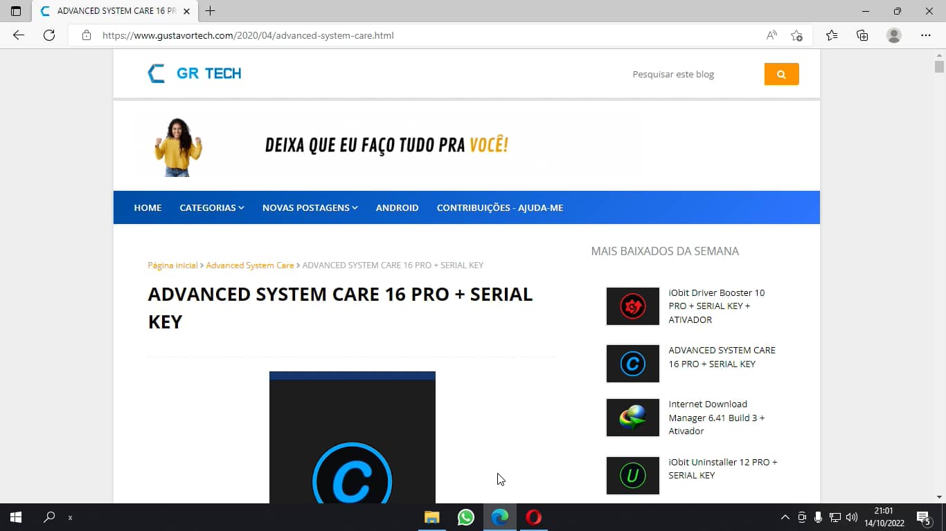 ADVANCED SYSTEM CARE 16 - Como ativar a nova versão 2022.mp4 on Vimeo
