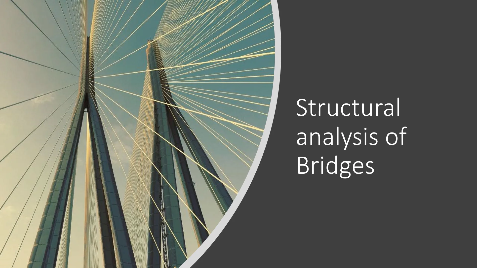 Structural analysis of Bridges on Vimeo