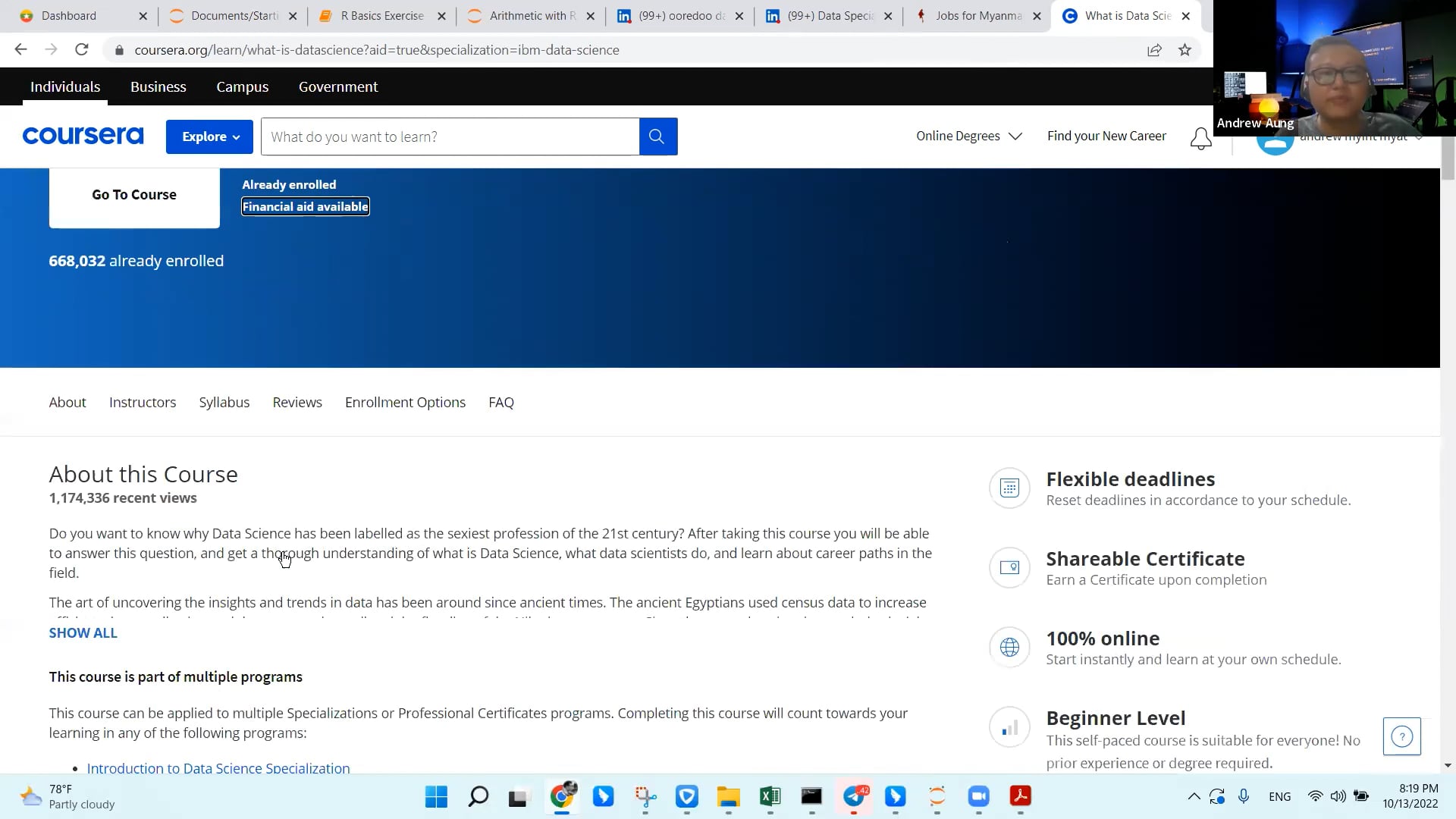 Batch - 2 Python (Lecture 5 - 13th Oct) on Vimeo