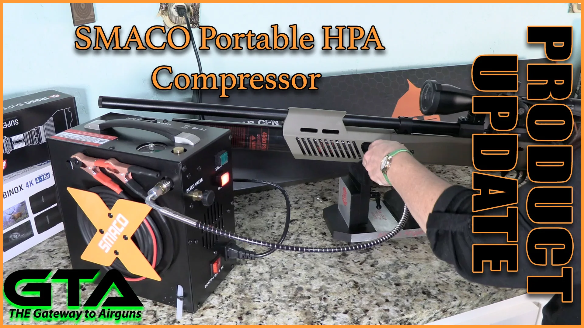 Modern Airgunner - GTA PRODUCT UPDATE – The Smaco Portable Compressor ...