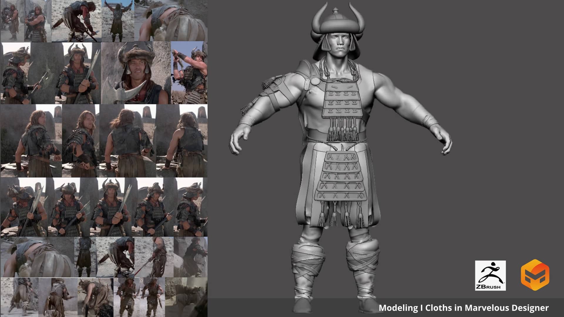 Conan 1982 -WIP-Marvelous Designer on Vimeo