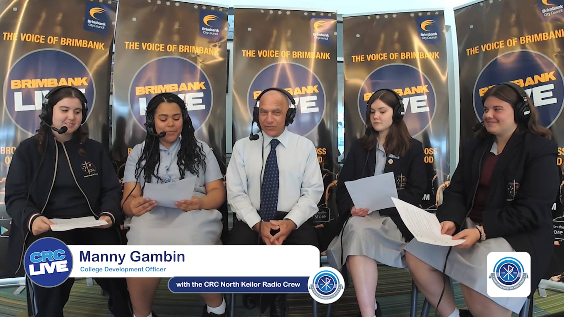 CRC LIVE @ CRC North Keilor Interview with Manny Gamblin - College ...
