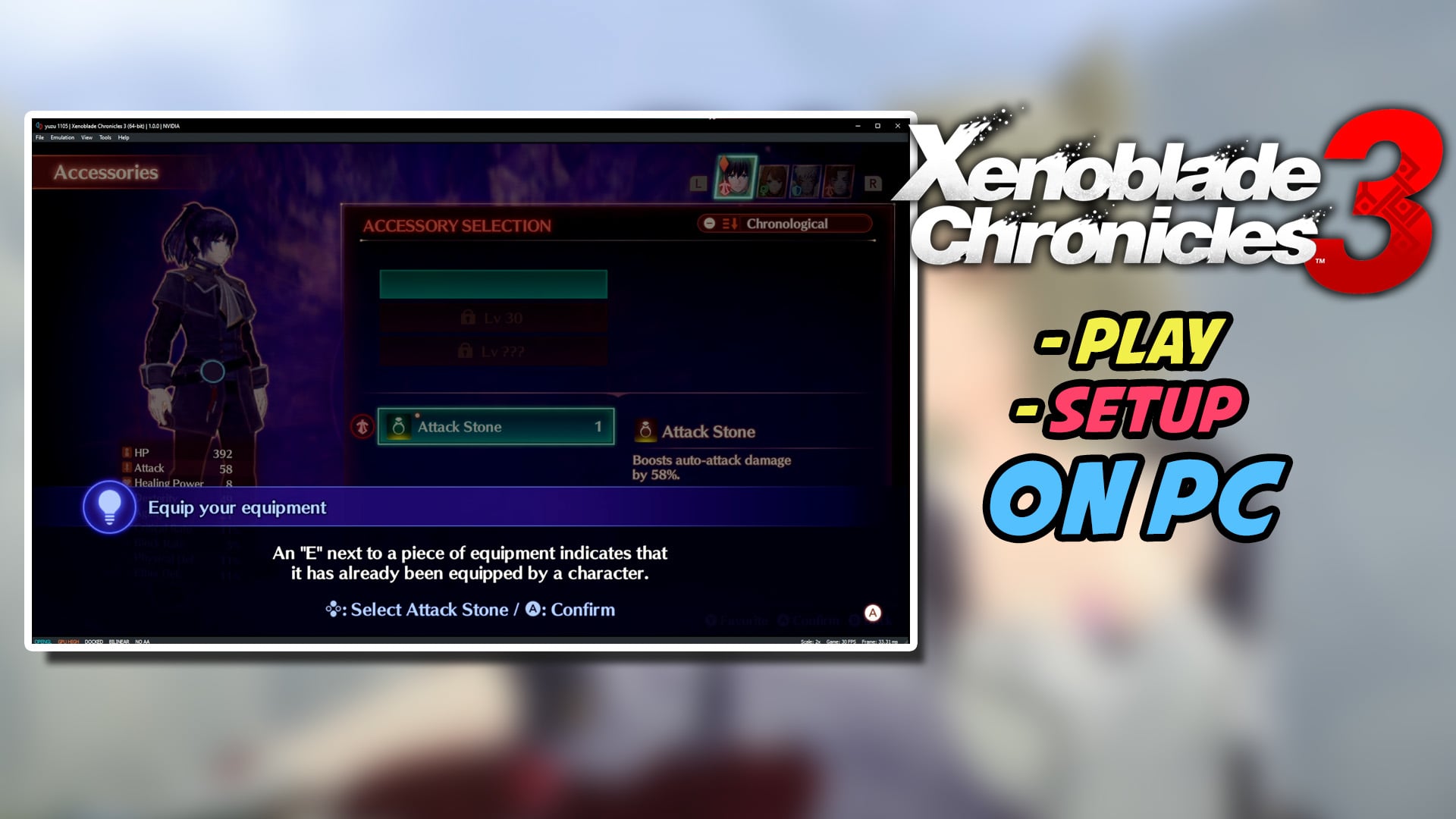 Play Xenoblade Chronicles 3 & Setup on PC | YUZU Switch Emulator ...