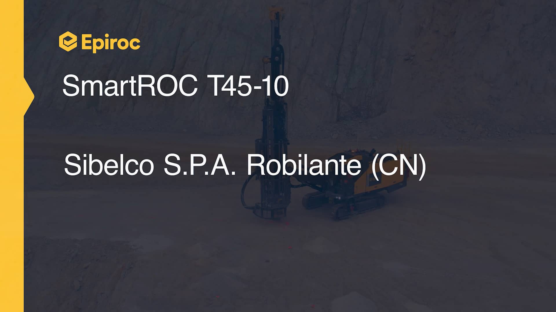 Epiroc SmartROC T45-10 on Vimeo