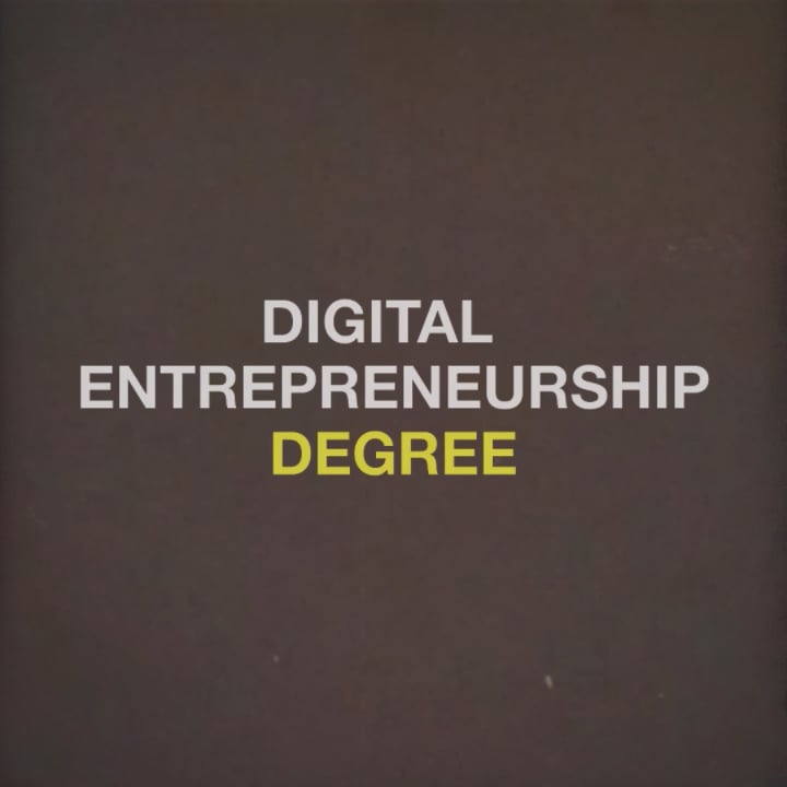 Digital Entrepreneurship Degree Trailer on Vimeo