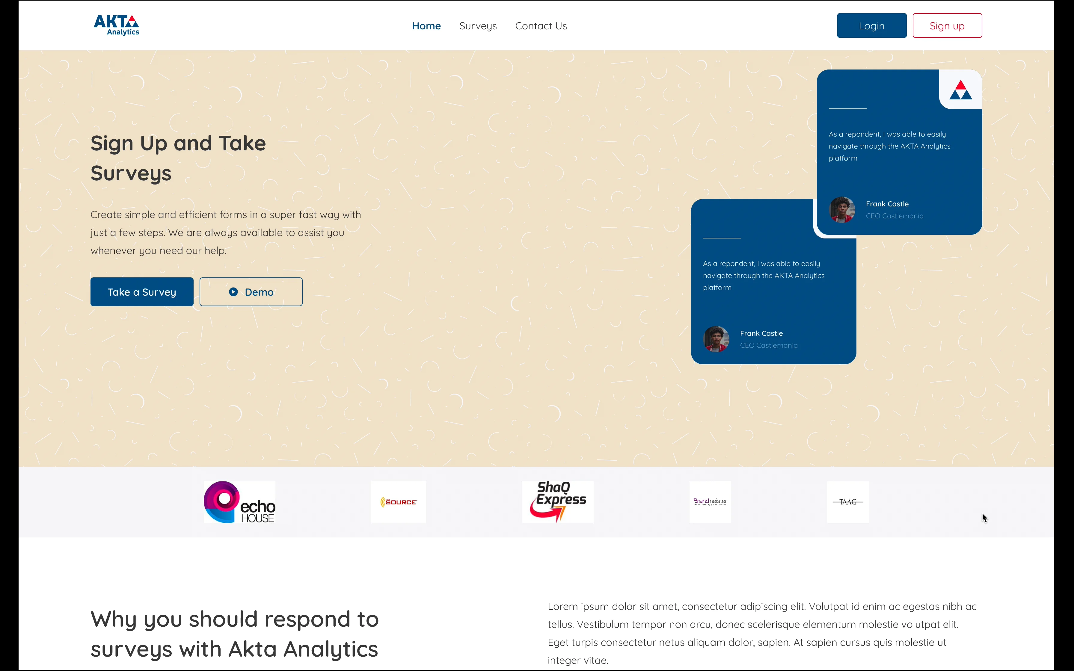 AKTA Respondent Prototype on Vimeo