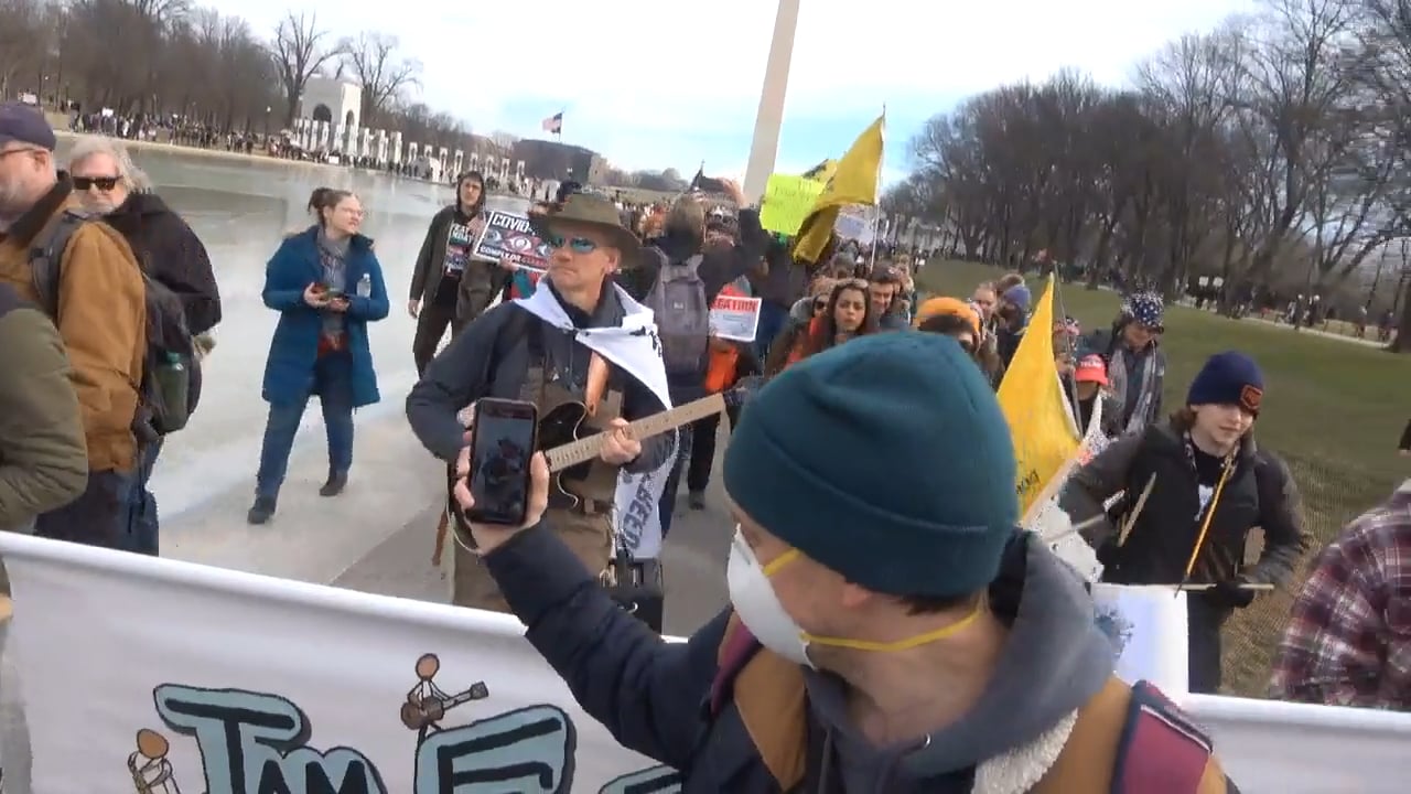 Jam for Freedom @ Defeat the Mandates Rally, Washington DC, January 23 ...