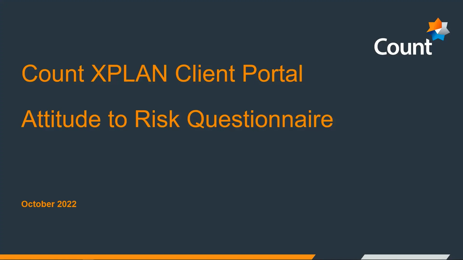 How to use the Attitude to Risk Questionnaire on Vimeo