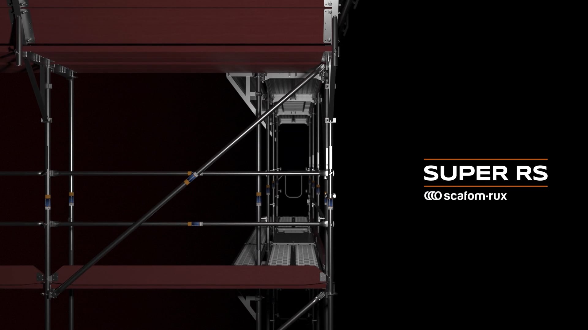 Scafom-rux Deutschland - SUPER-RS – Modulares Fassadengerüst on Vimeo