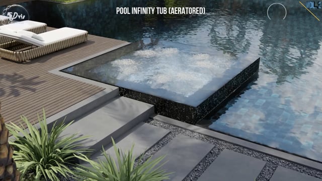 POOL INFINITY TUB (AERATORED) [volume 2 feature]