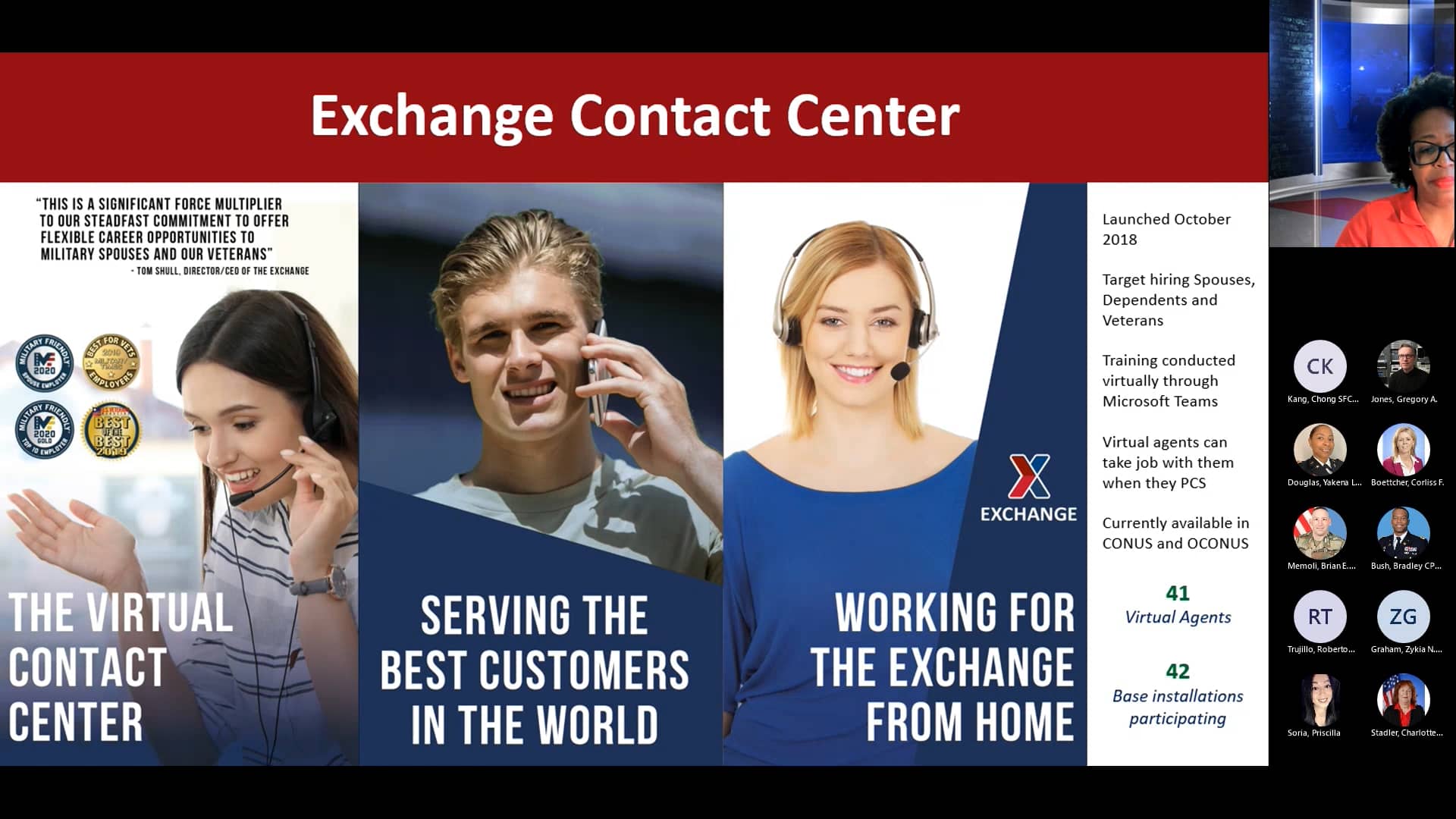 10 Exchange Military Onboarding - 14 Oct 2022 - Customer Contact Center ...