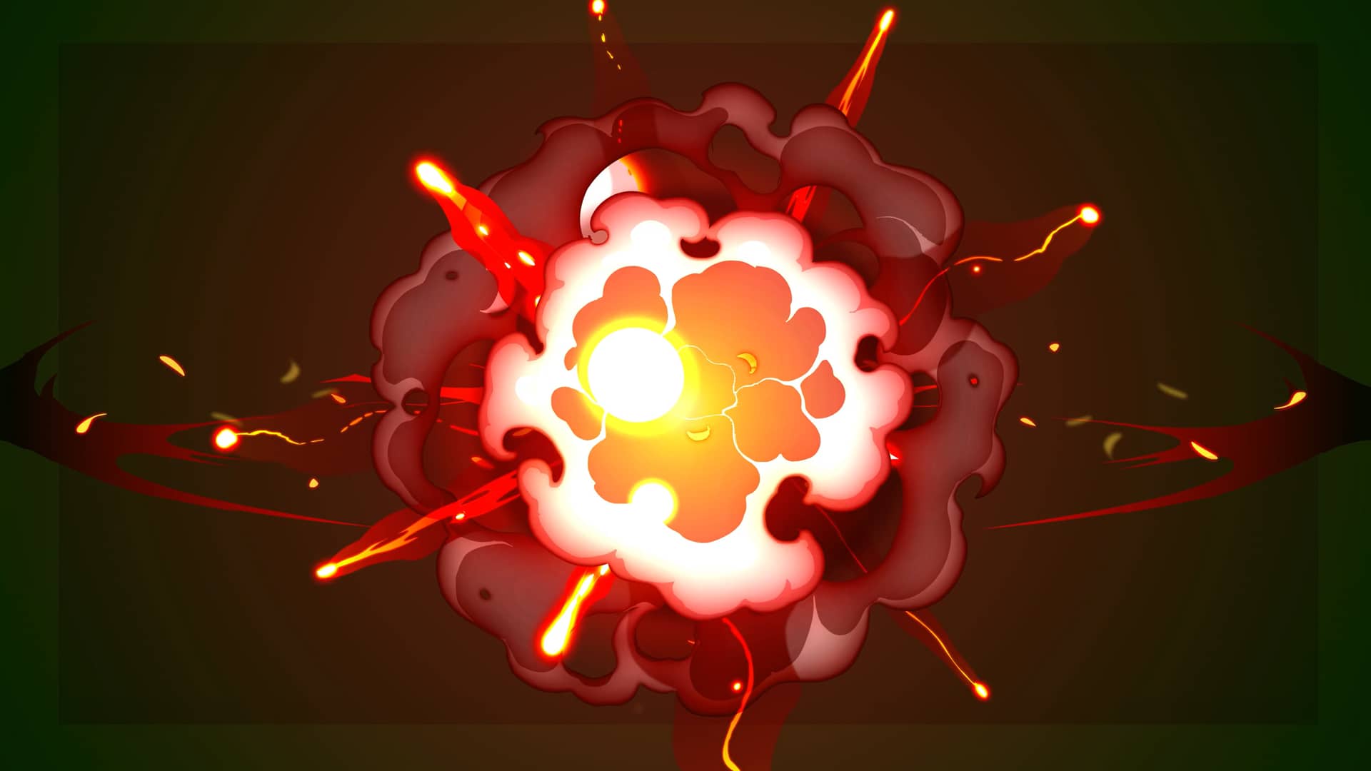 2D VFX ANIMATION ''STYLIZED EXPLOSION'' on Vimeo