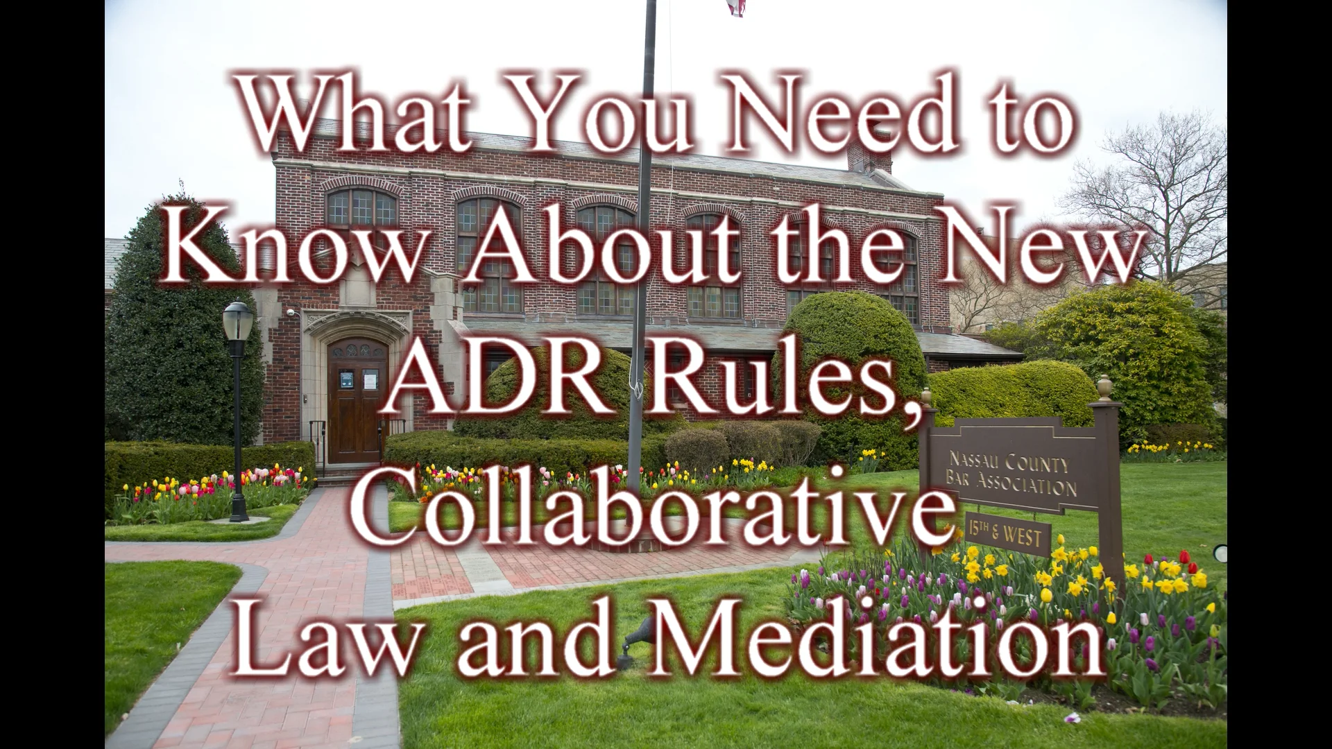 What you need to know about the new ADR rules collaborative law and ...