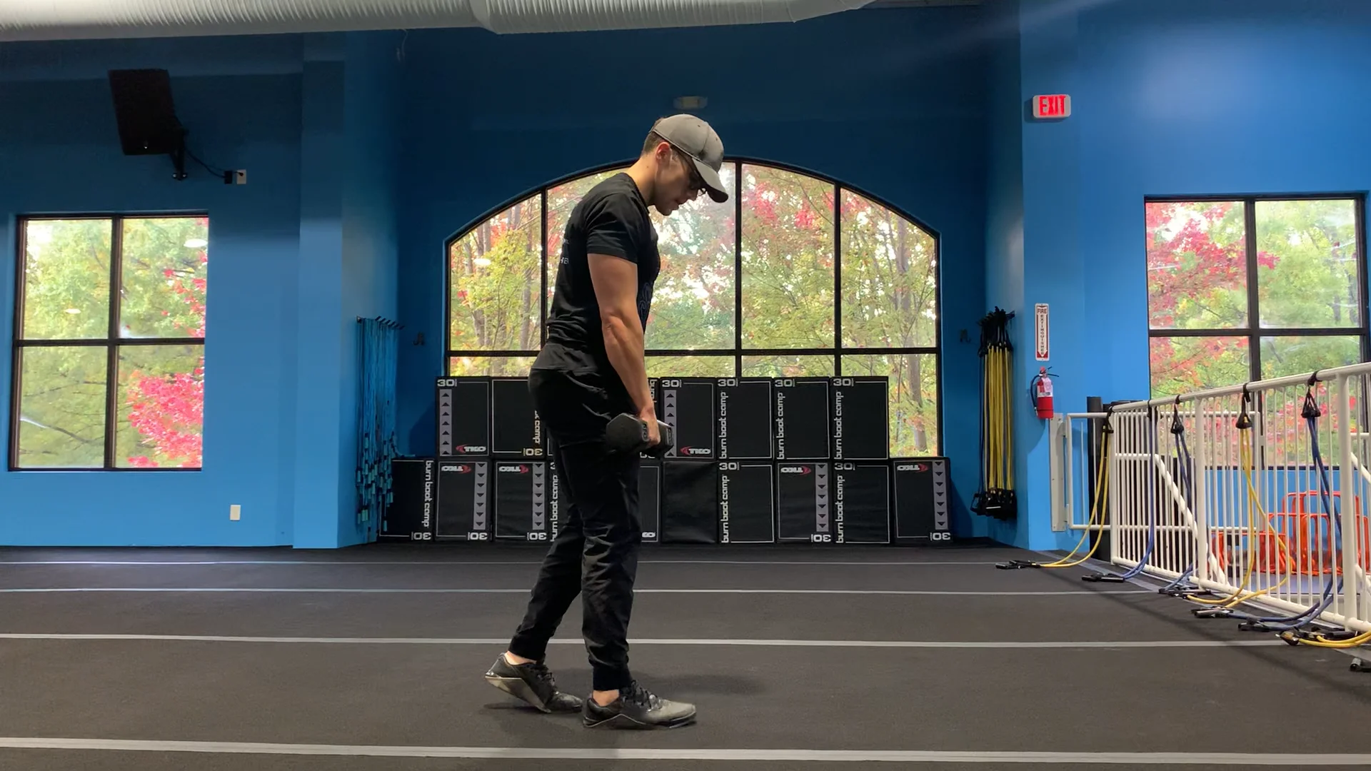 Weighted B Stance RDL