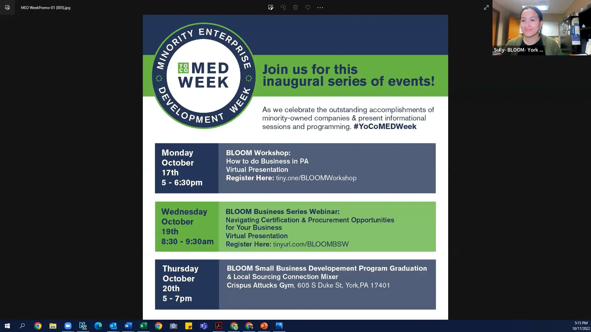 BLOOM Workshop- How to Start a Business in PA- PA One Stop Shop and SBA ...