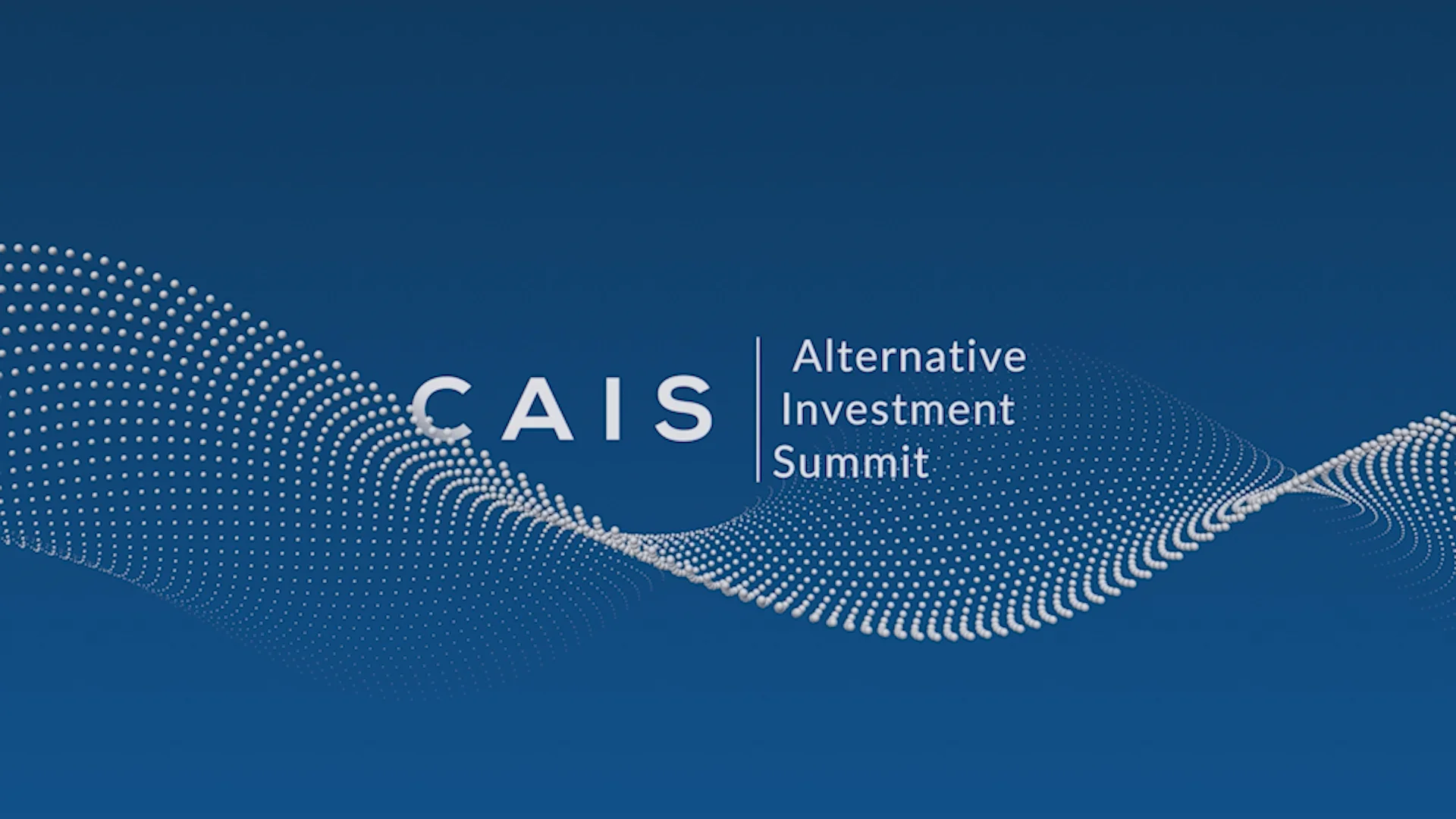 Welcome to the CAIS Summit, Day 1 on Vimeo