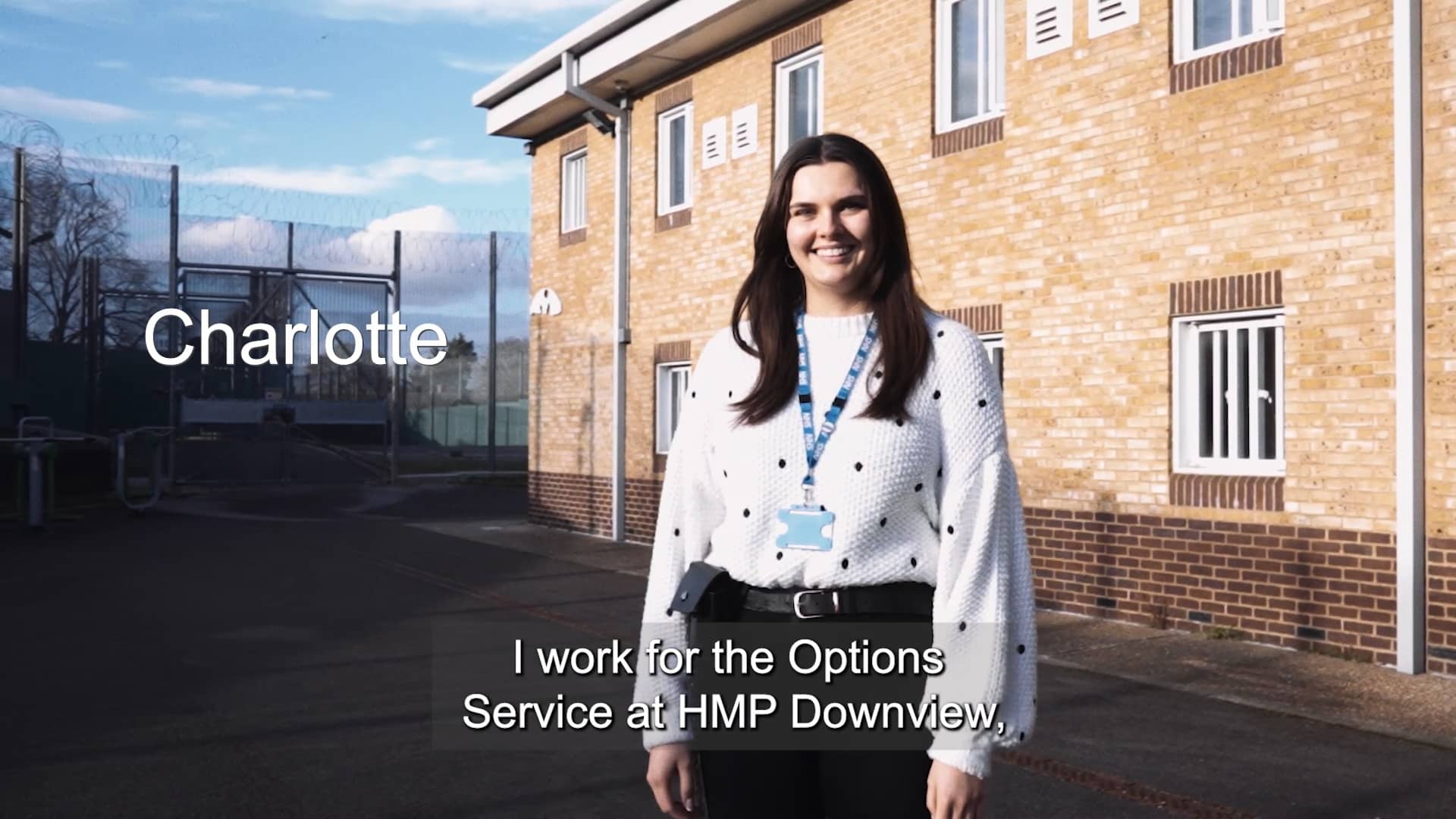 Health and Justice Services, HMP Downview - Charlotte on Vimeo