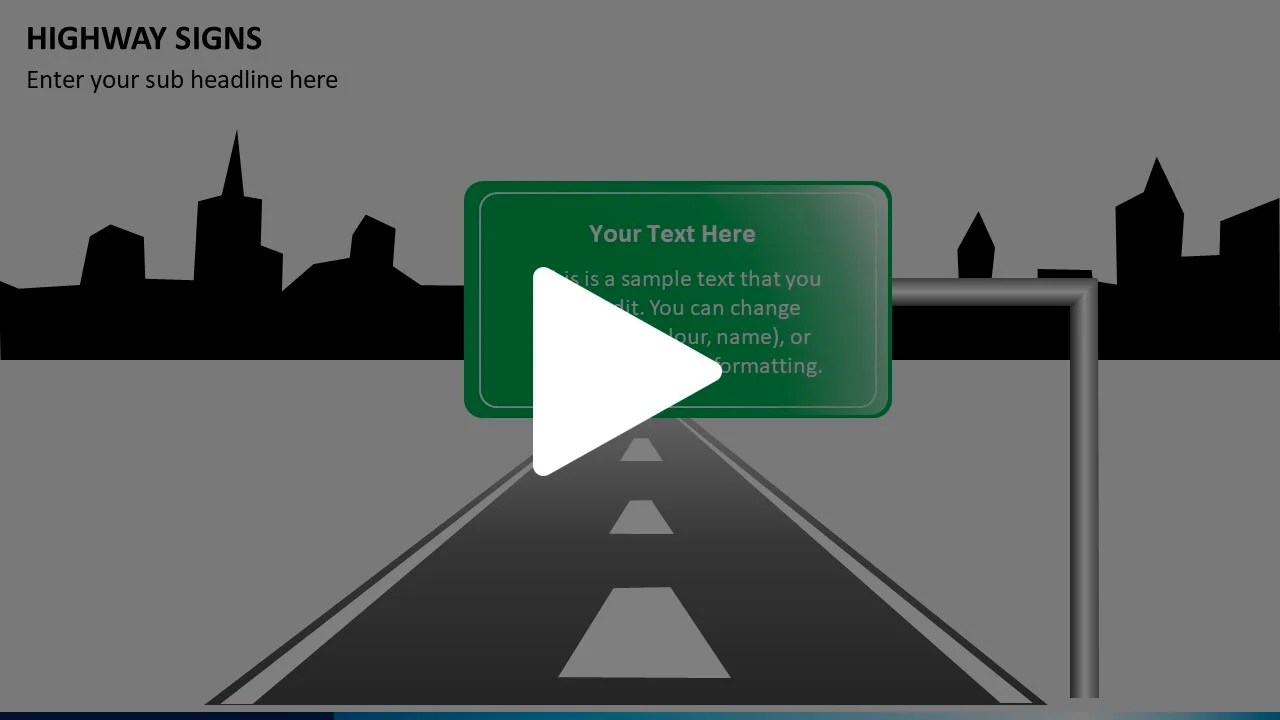 Highway Signs Animated Presentation - SketchBubble on Vimeo
