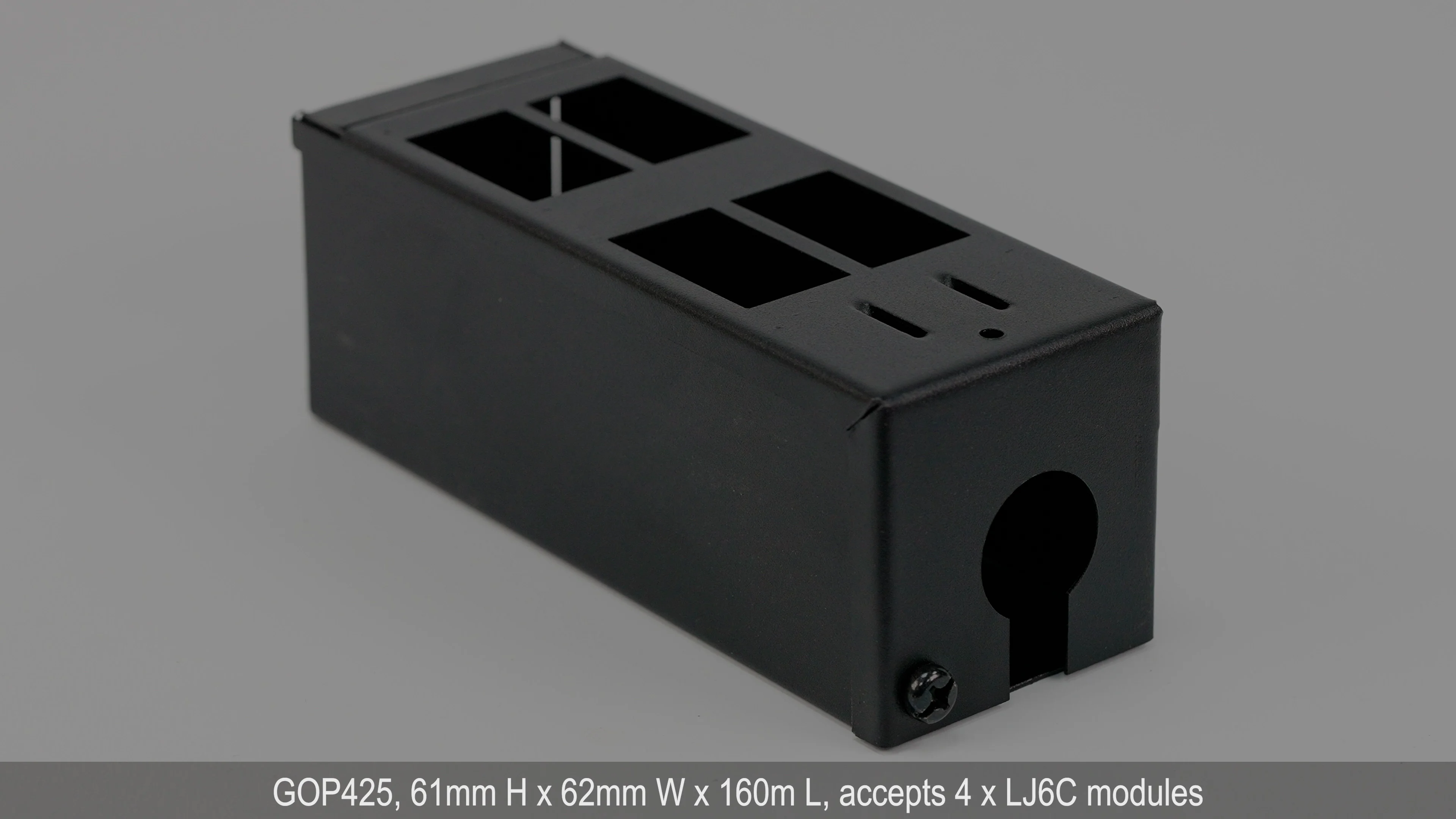 GOP425 - 4 Way GOP Box on Vimeo