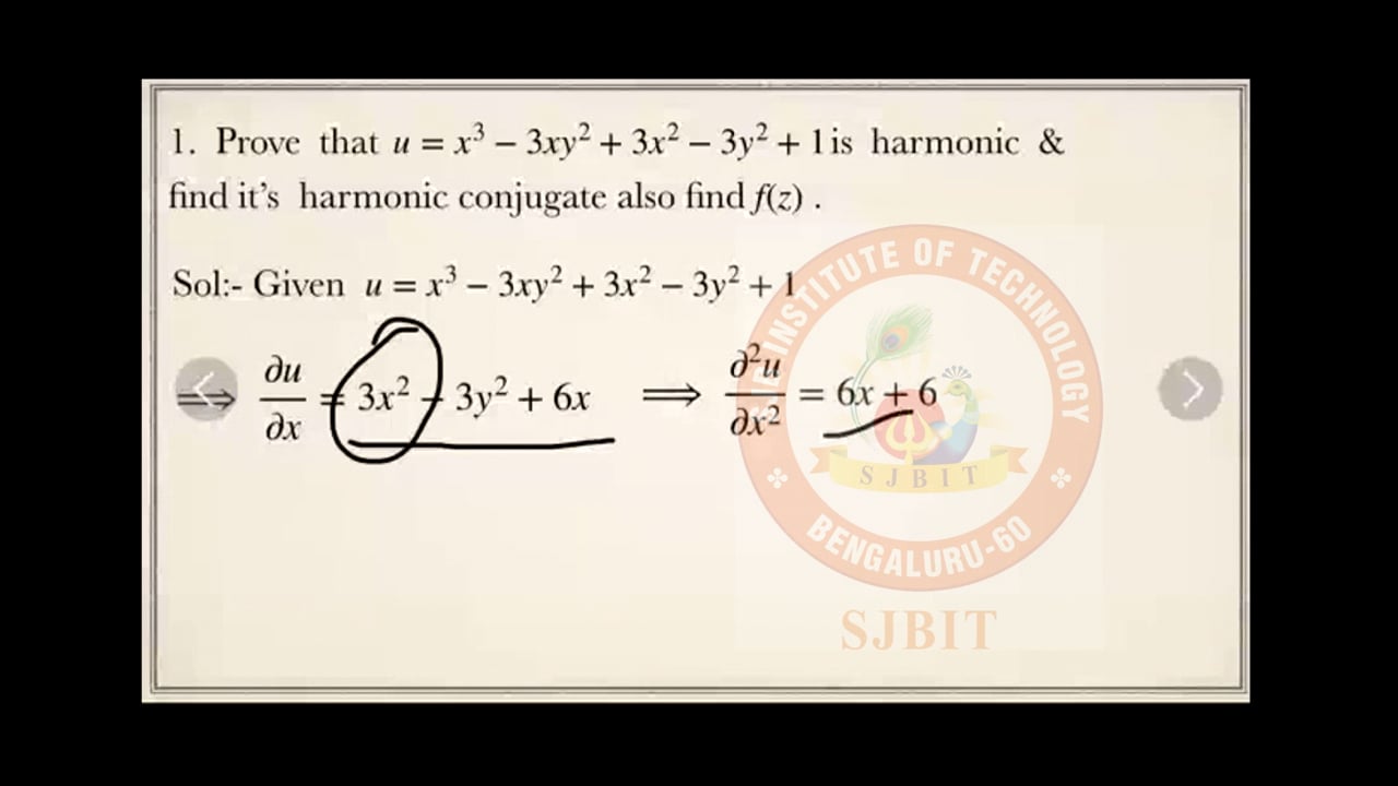 Calculus of complex functions