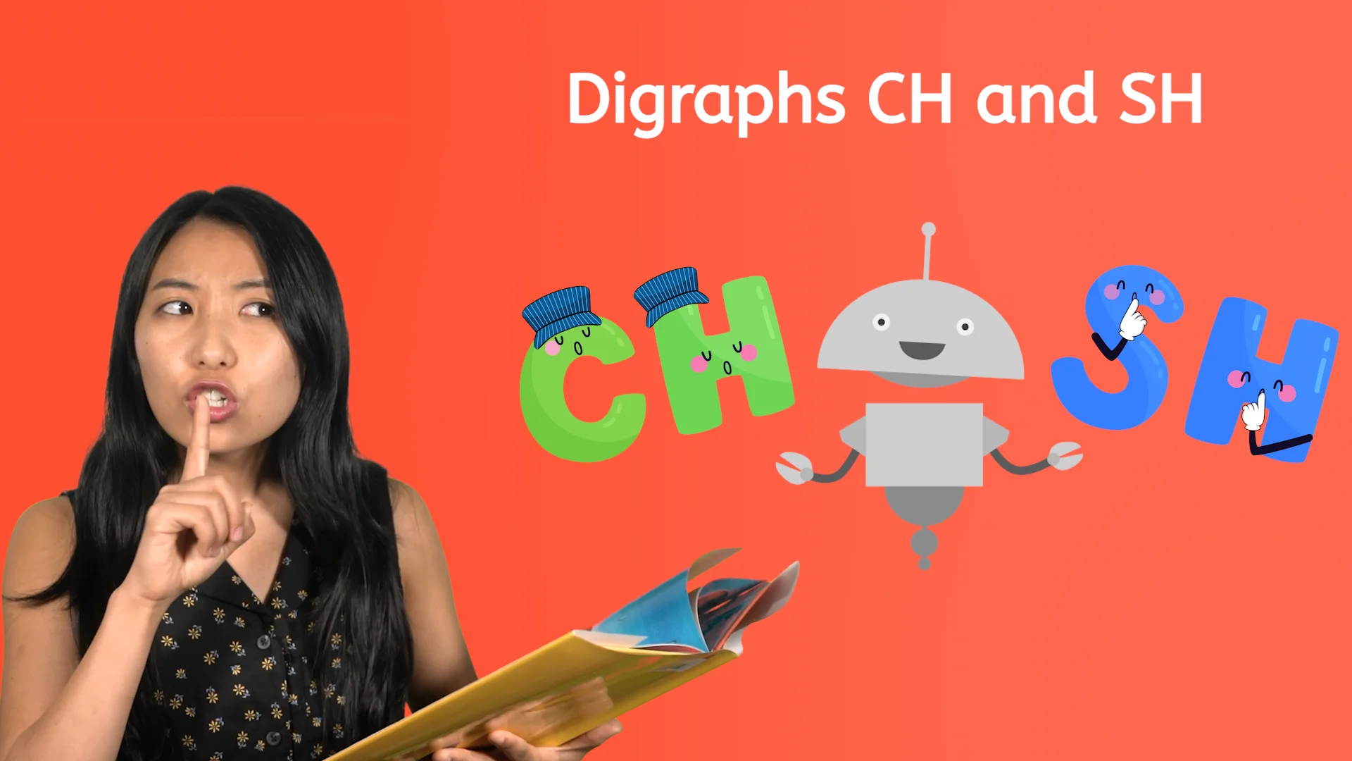 Digraphs CH and SH