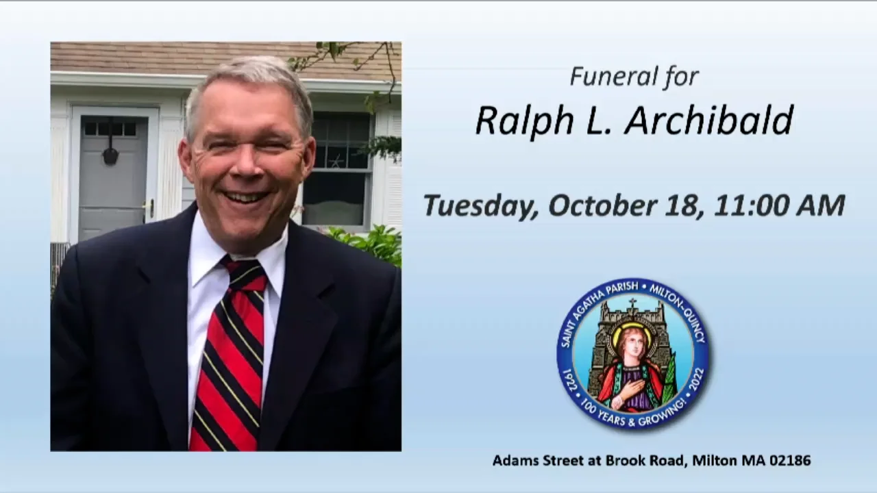 Funeral: Ralph Archibald, Tuesday, October 18 on Vimeo