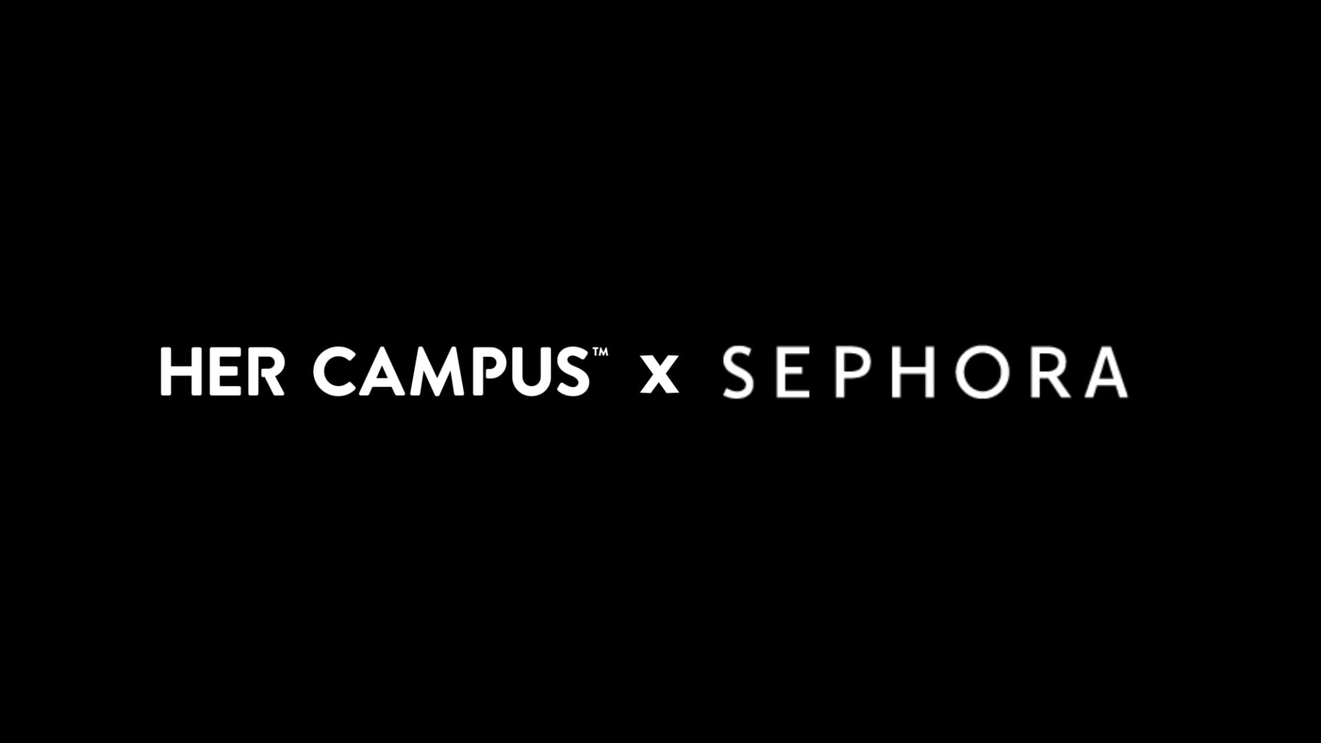 HCM x Sephora Gen Z Upfront Partnership on Vimeo