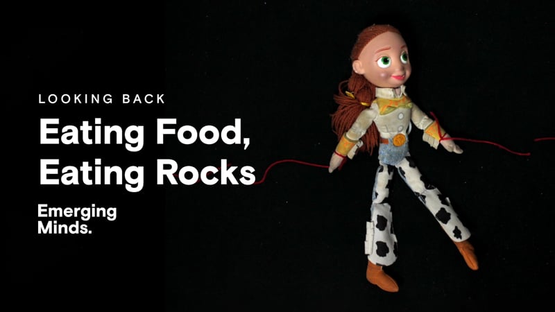 Looking Back: Eating food, eating rocks video