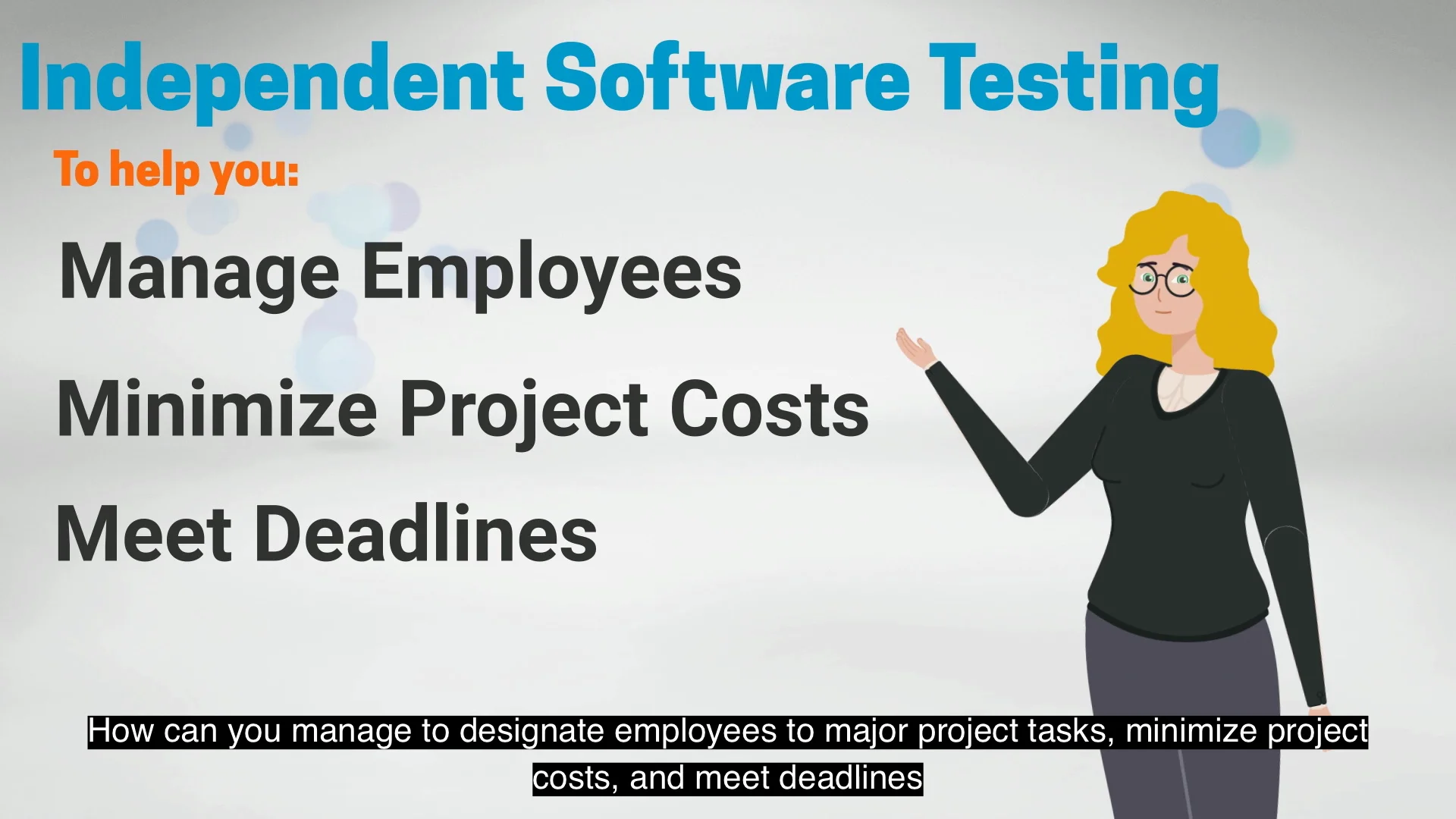 Independent Software Testing Services on Vimeo