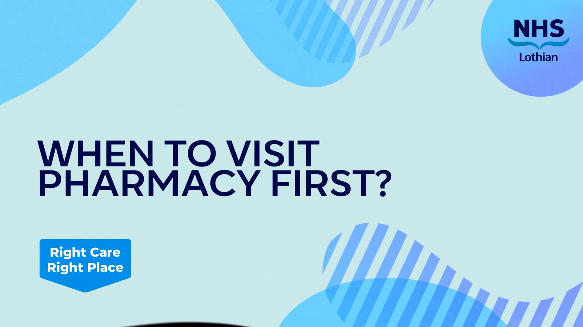 An example of when you should visit your pharmacy first on Vimeo