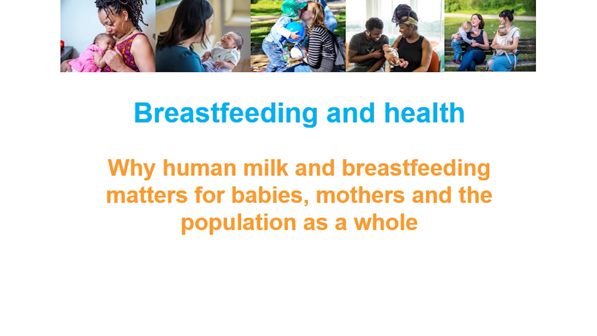 UNICEF Breastfeeding & Health on Vimeo