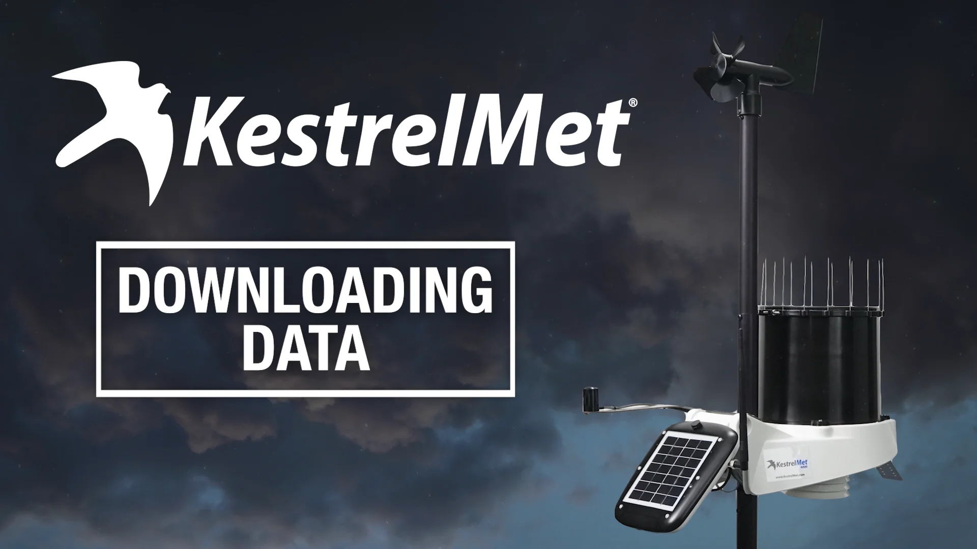 KestrelMet® 6000 Weather Station | Downloading Data