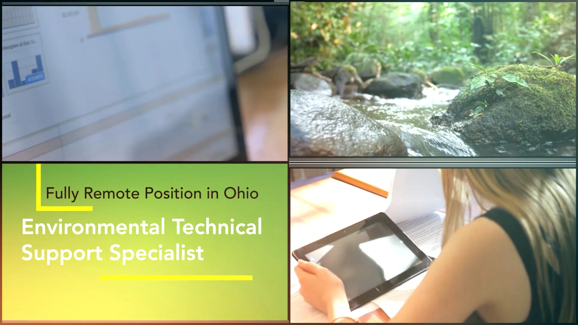 SMG Environmental Technical Support Specialist Position on Vimeo