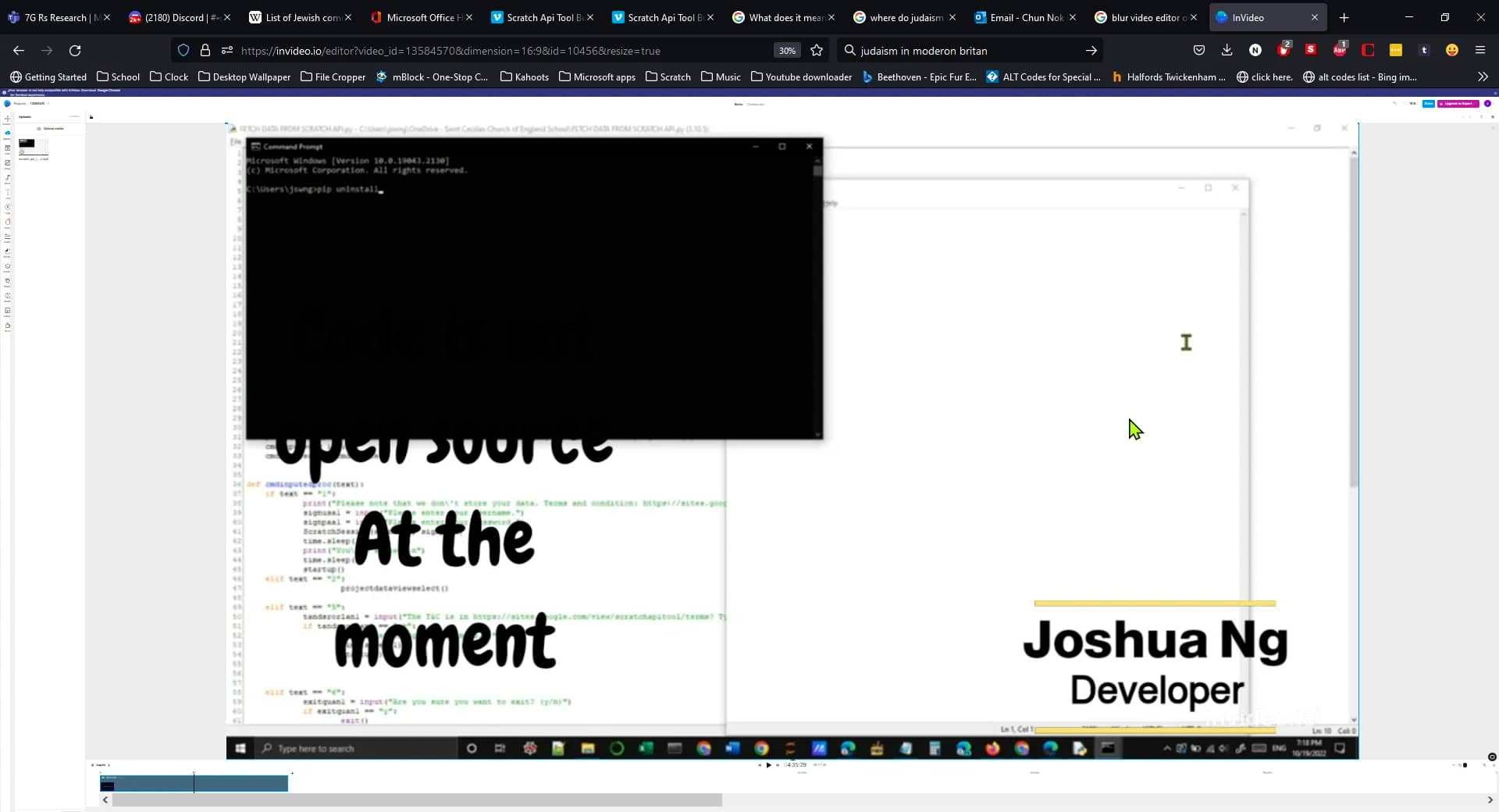 Watermark Scratch Api Python 19102022 on Vimeo