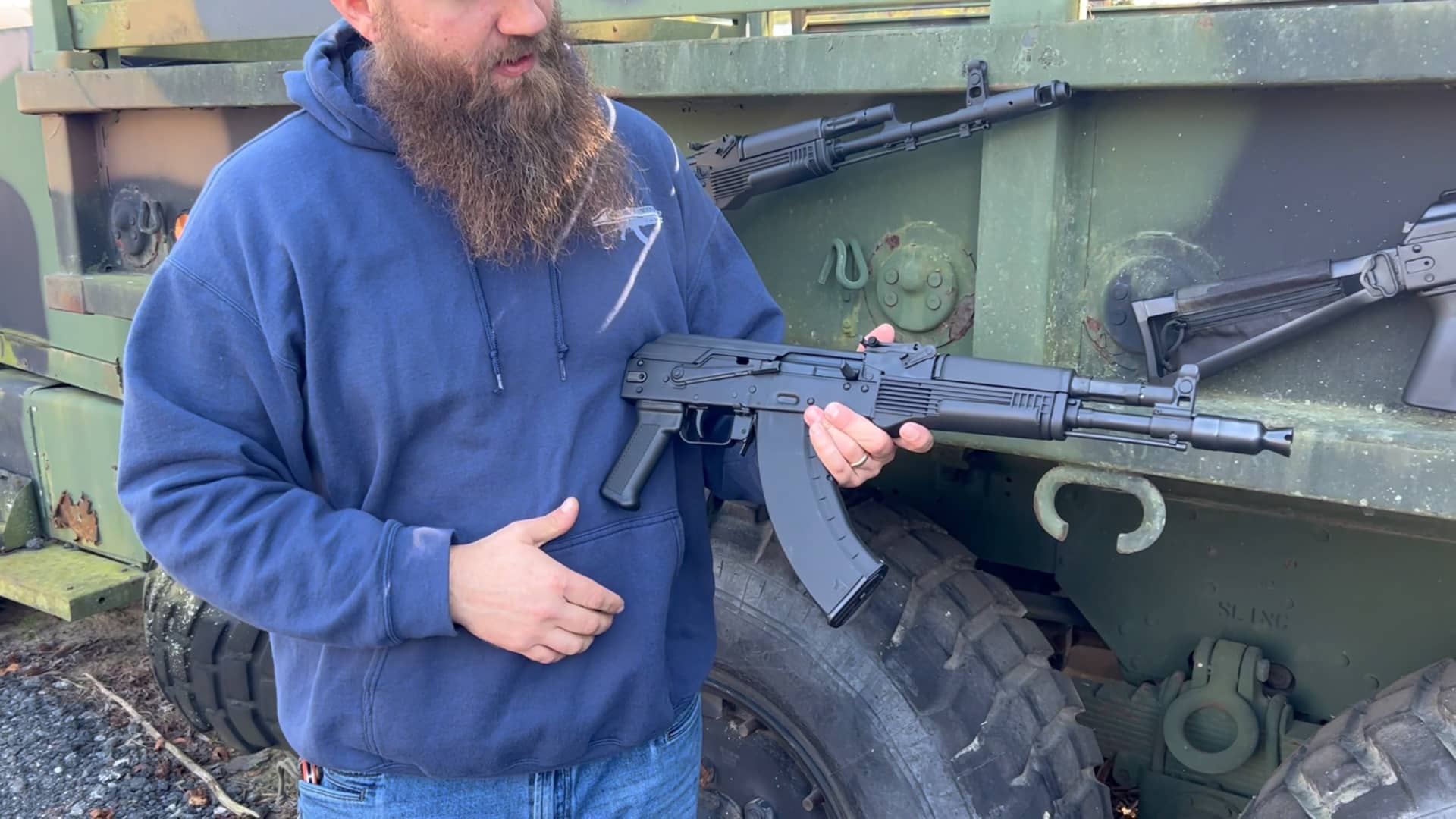 Kalashnikov KP-104 Pistol at Atlantic Firearms on Vimeo