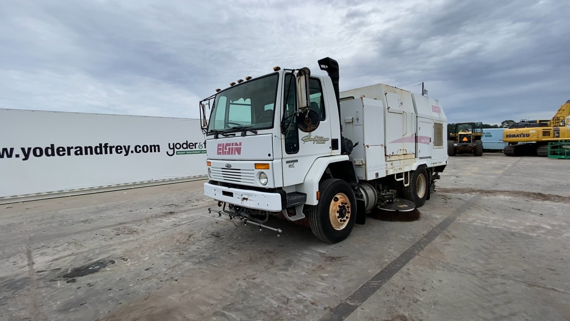 Yoder & Frey - Sterling SC8000 4x2 Road Sweeper - Y&F - Florida Nov 22 ...