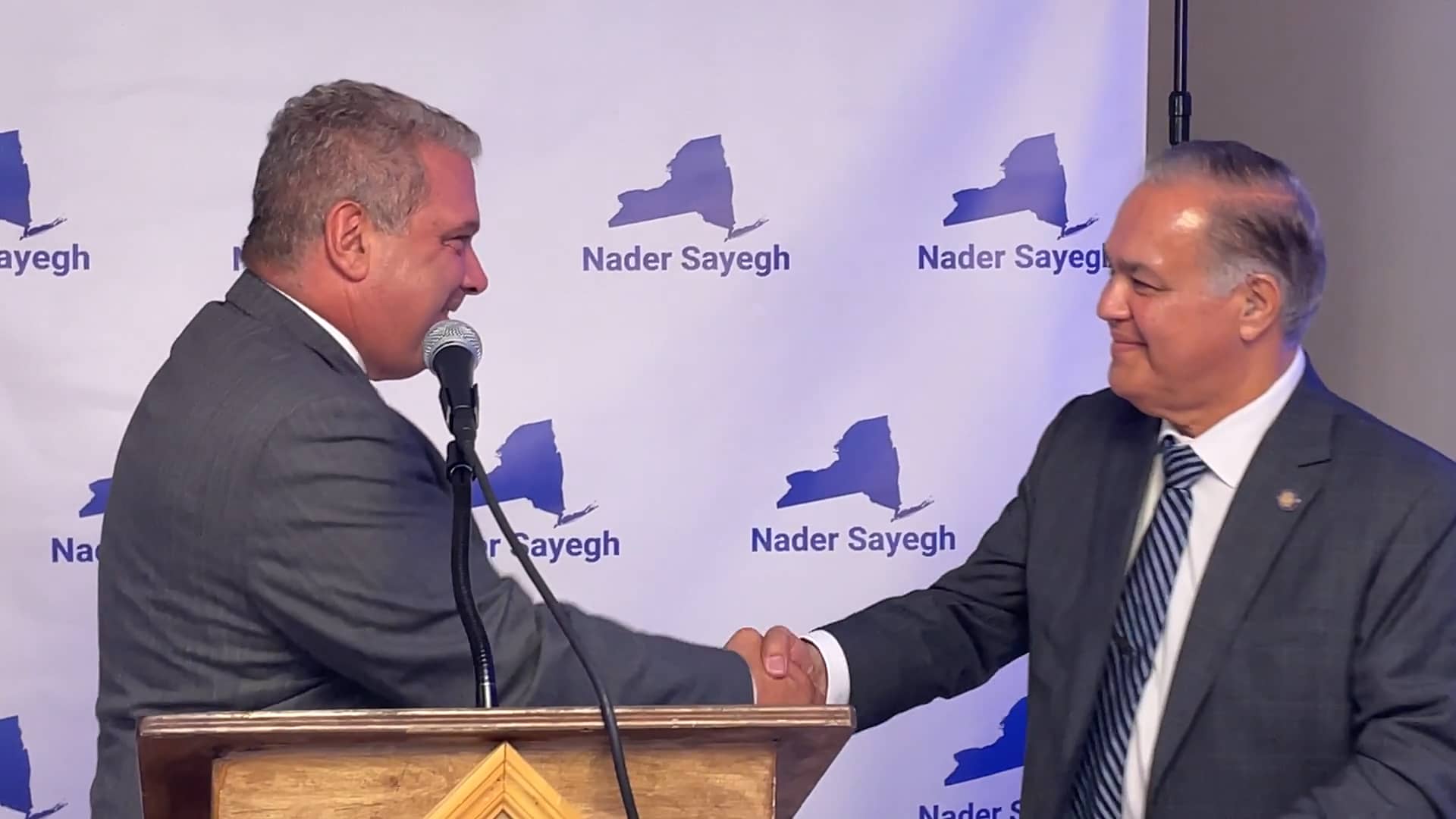 Mayor Spano Endorses Nader Sayegh for Re-Election.mp4 on Vimeo