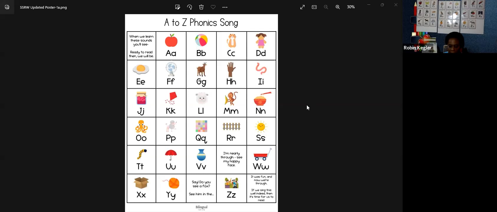 SSRW Phonics Song A-Z on Vimeo