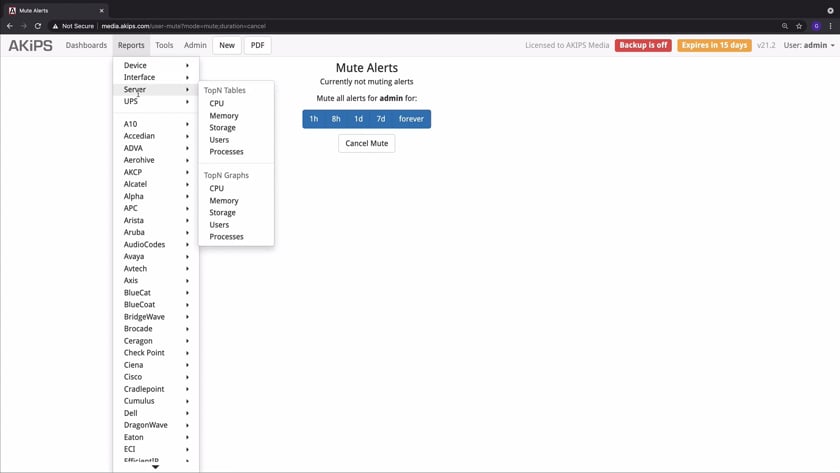 Videos - AKIPS Network Monitoring Software