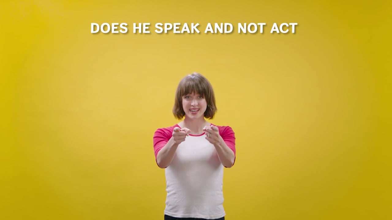 Numbers 23:19 - Preschool Key Passage Video on Vimeo