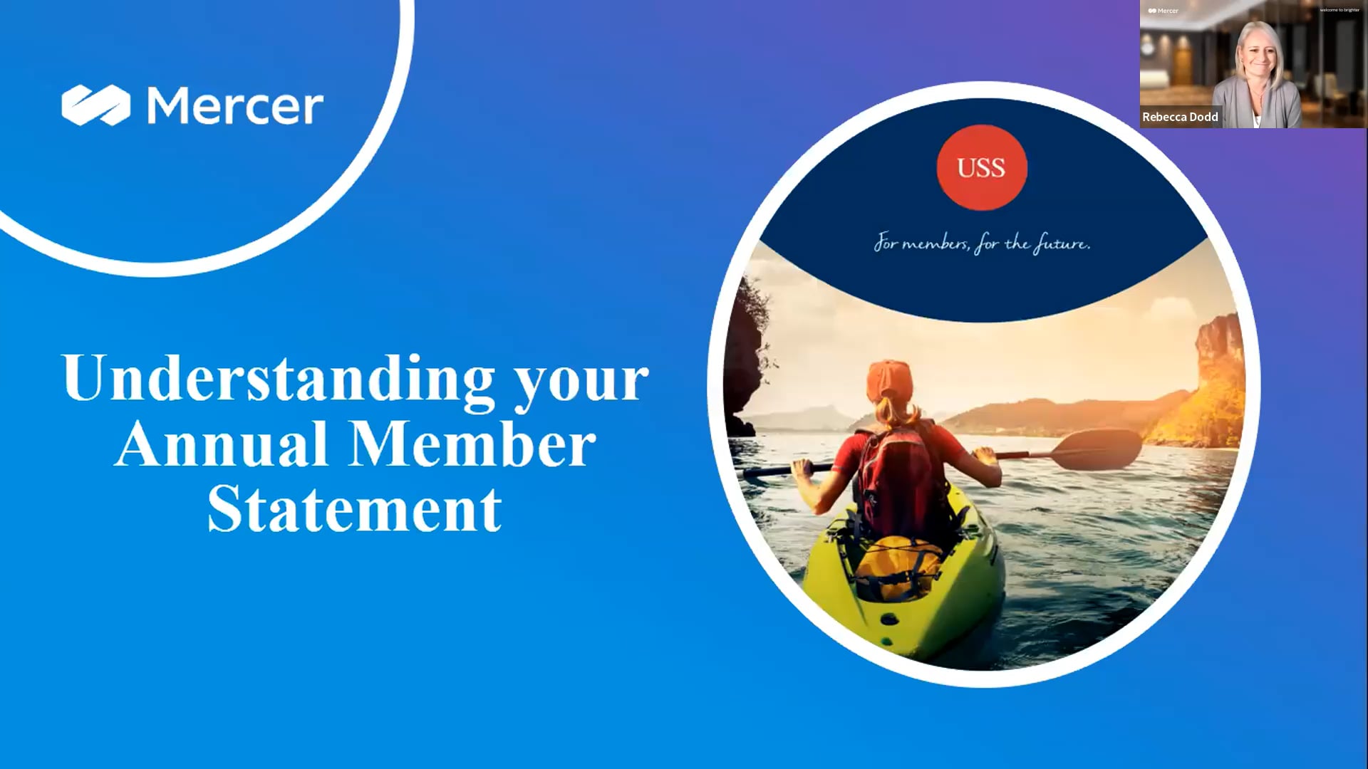 Understanding your Annual Member Statement webinar