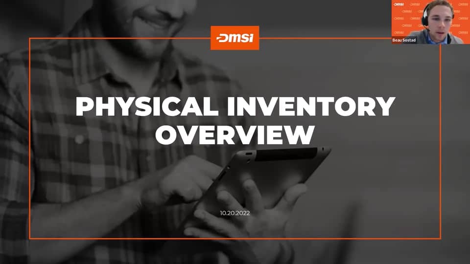 Let's Get Counting-Agility Physical Inventory webinar 2022 on Vimeo