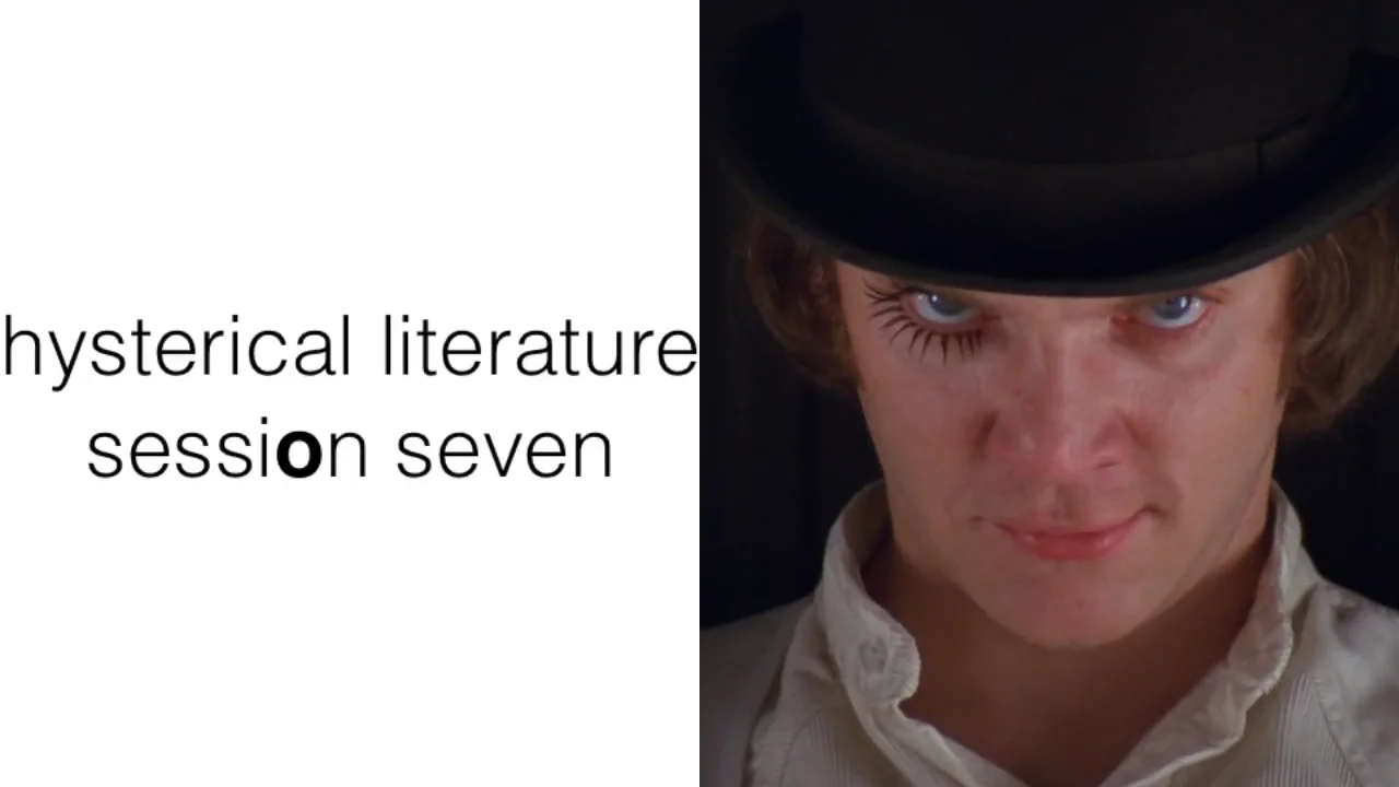Hysterical Literature A Clockwork Orange on Vimeo