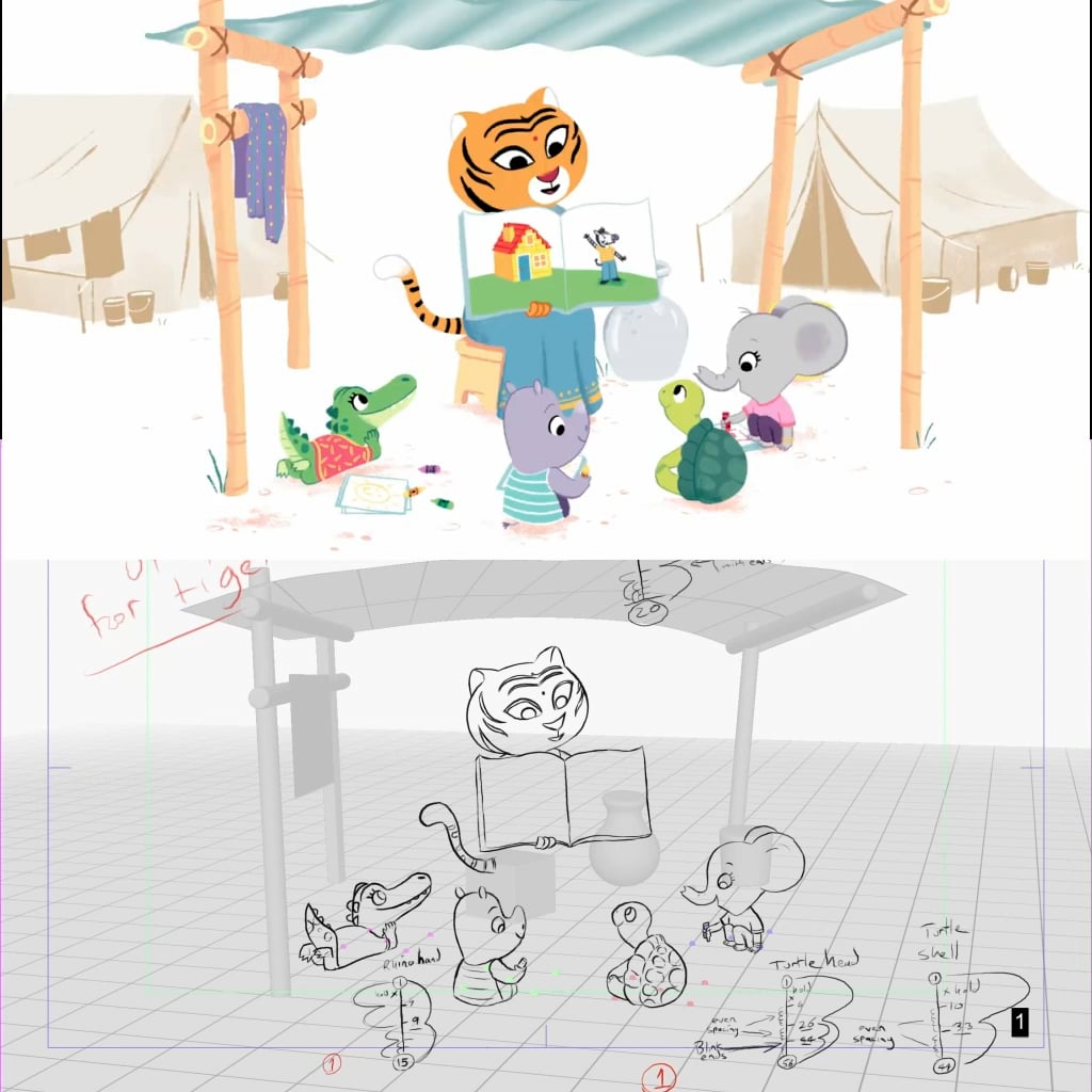 2D Animation for Lego commercial on Vimeo