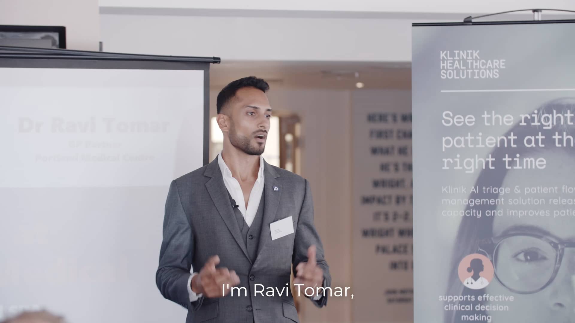 Klinik @Portland Medical - Dr Ravi Tomar, GP Partner on Vimeo