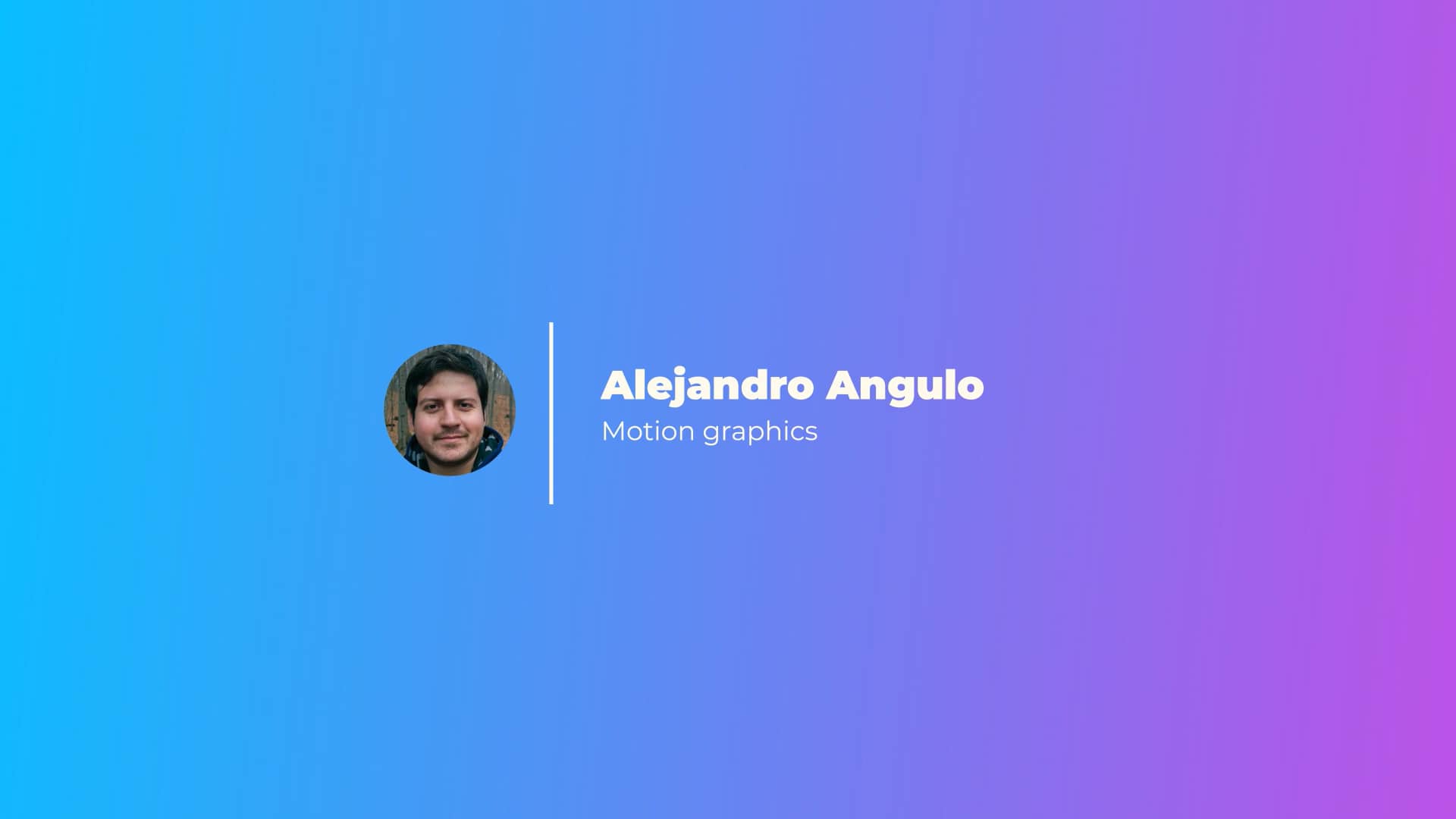 Alejandro Angulo Reel 2022 on Vimeo